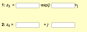 Solved Complex Numbers Given two complex numbers: z1 = 3 + | Chegg.com