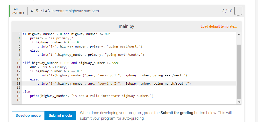 Solved this is what I have so far but it's only working with | Chegg.com