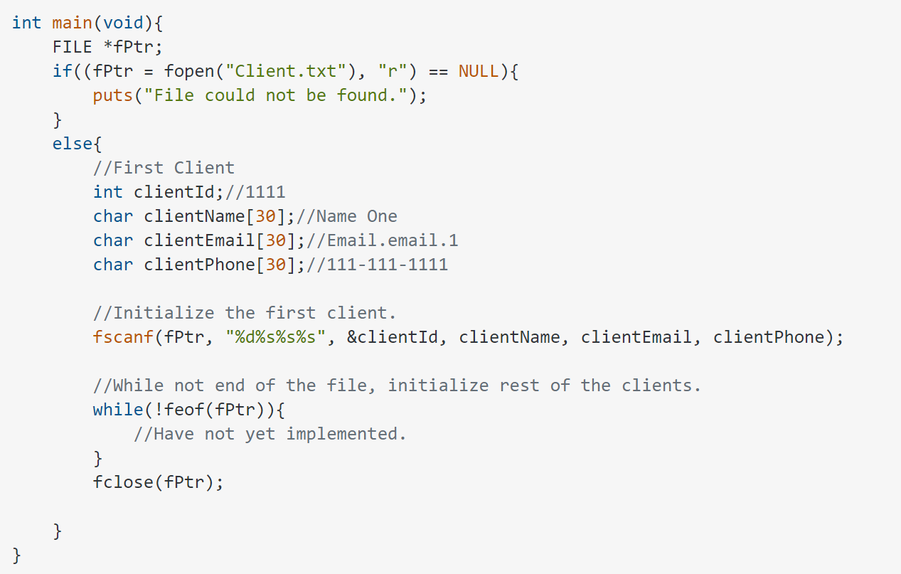 Solved Suppose I have Client.txt file that looks like this. | Chegg.com