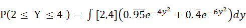Basic Probabilities and Visualizations (2)Let 𝑌 be | Chegg.com