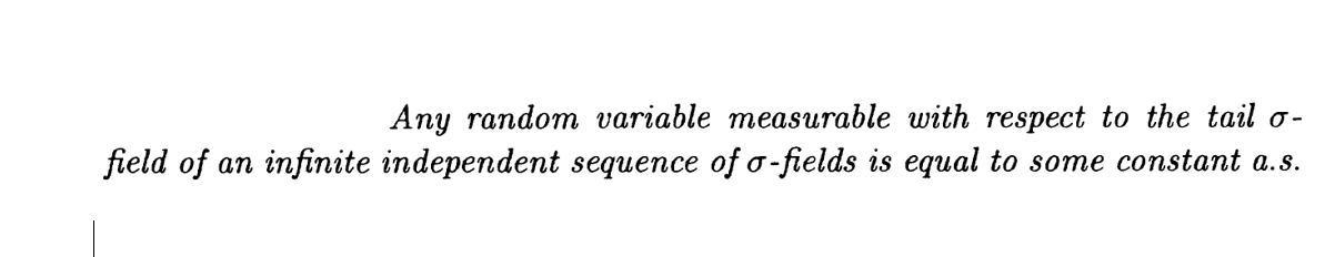 Solved Any random variable measurable with respect to the | Chegg.com