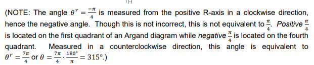 Solved Plot each of the given complex numbers in an Argand | Chegg.com