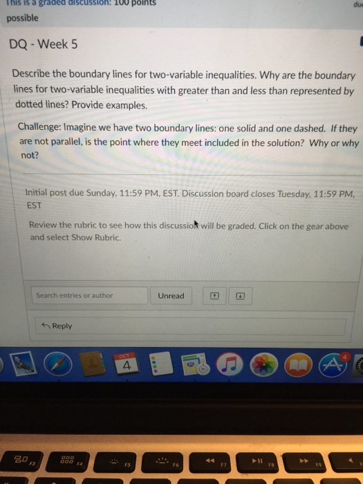Solved This is a graded discussion: 100 points possible due | Chegg.com