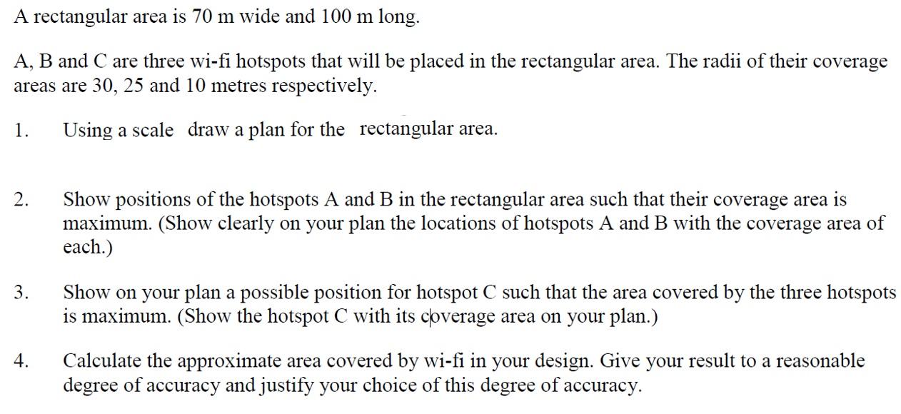 Solved Use Principles of Area and perimeter. And please show | Chegg.com