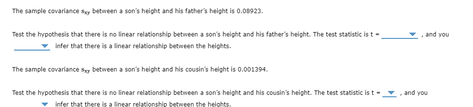 [Solved]: Is there a linear relationship between a male'