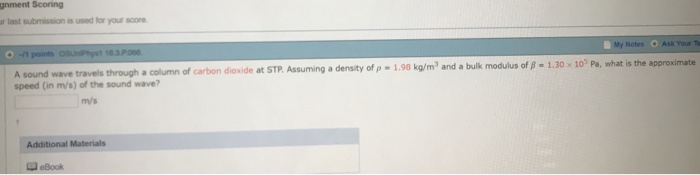 Solved gnment Scoring r last submission is used for your | Chegg.com
