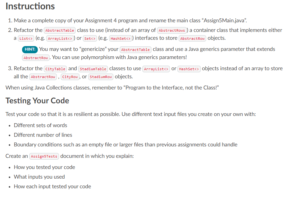 Purpose Java Programmers Everywhere Tend To Use The Chegg