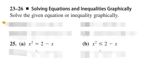 Solved 27-30 Solving Equations and Inequalities | Chegg.com