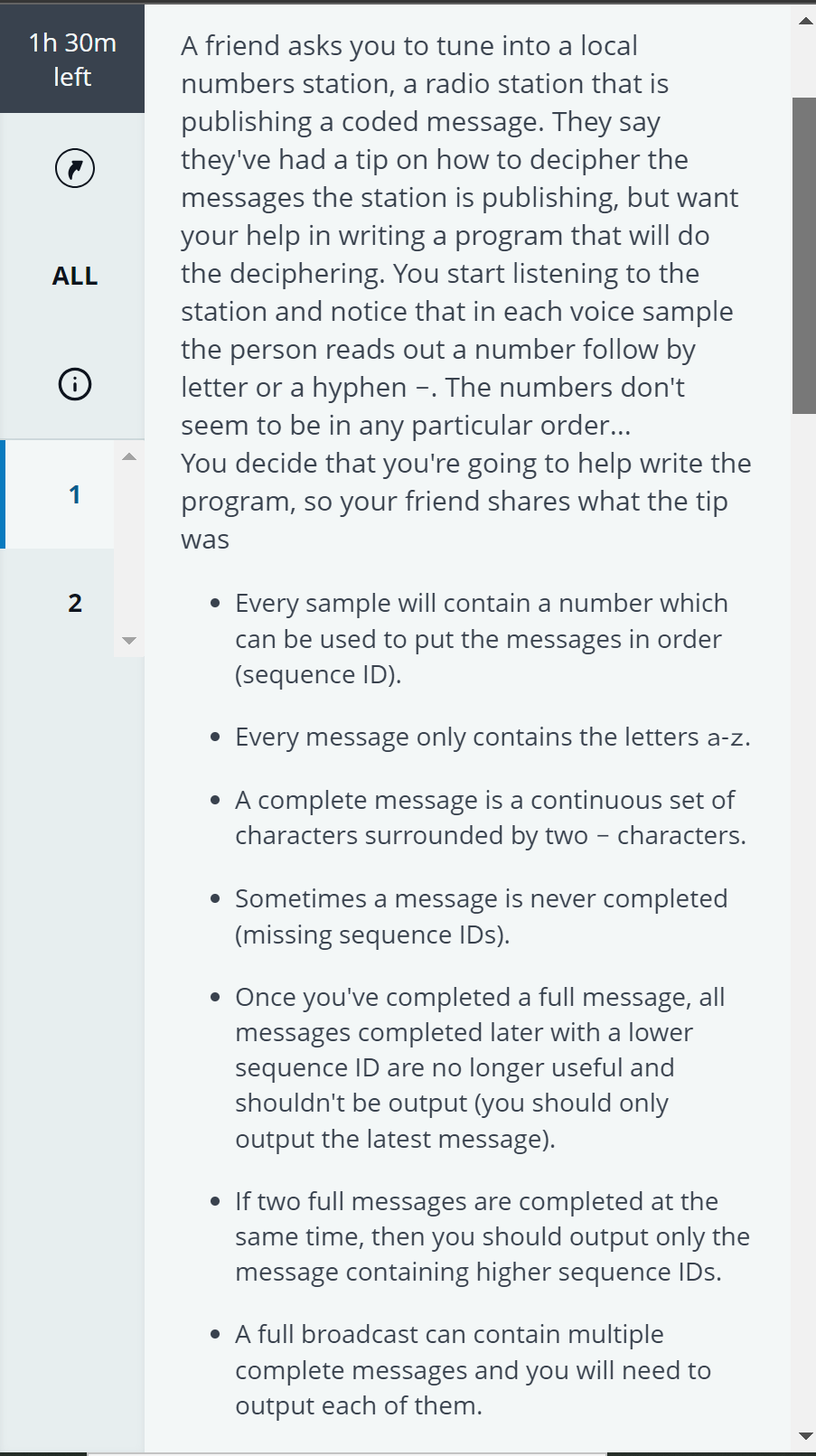 Solved A friend asks you to tune into a local numbers | Chegg.com