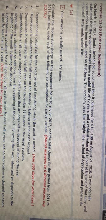 Solved Exercise 11-10 (Part Level Submission) On March 10, | Chegg.com