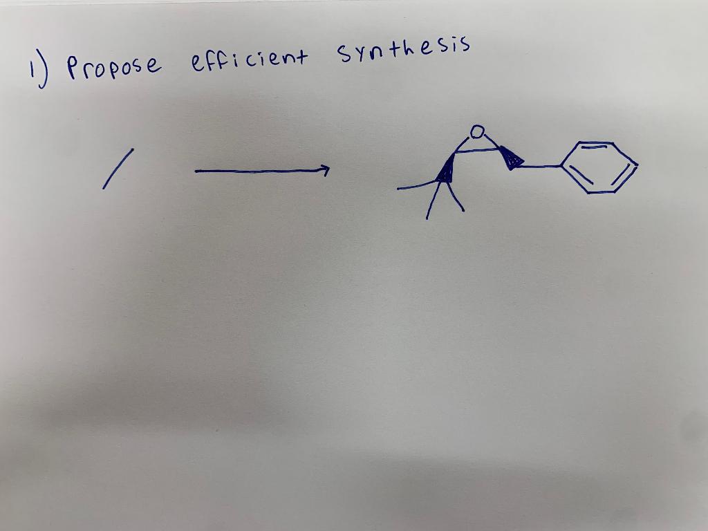 Solved 1) Propose efficient synthesis | Chegg.com