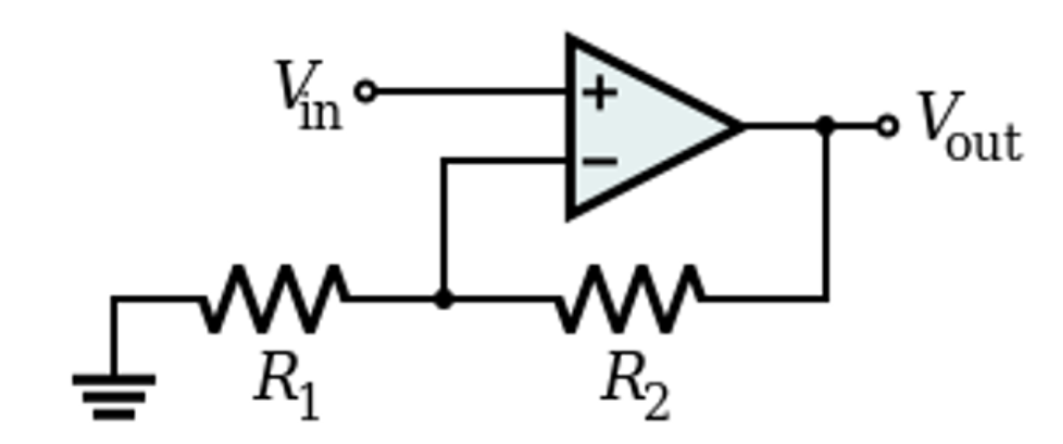 Solved I am trying to building a non-inverting amplifier | Chegg.com