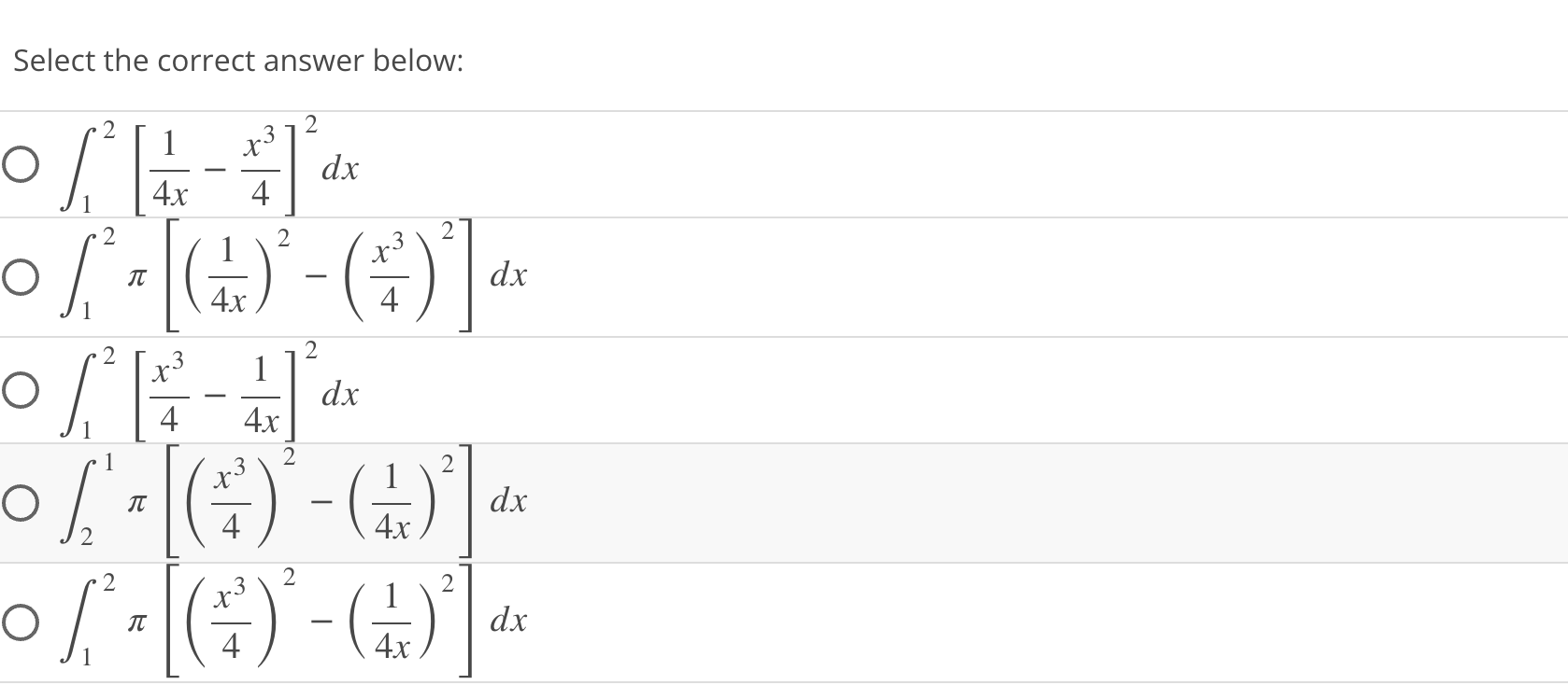 Solved Define R as the region bounded by the functions | Chegg.com