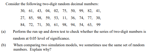 Solved Consider the following two-digit random decimal | Chegg.com