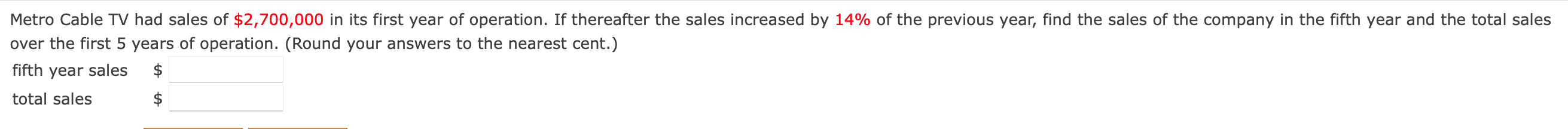 Solved over the first 5 years of operation. (Round your | Chegg.com