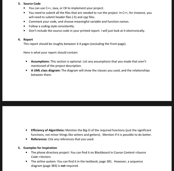 Solved Project 1A Using stacks, write an infix expression | Chegg.com