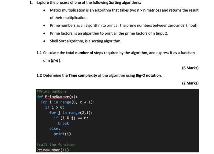 Solved 1. Explore the process of one of the following | Chegg.com