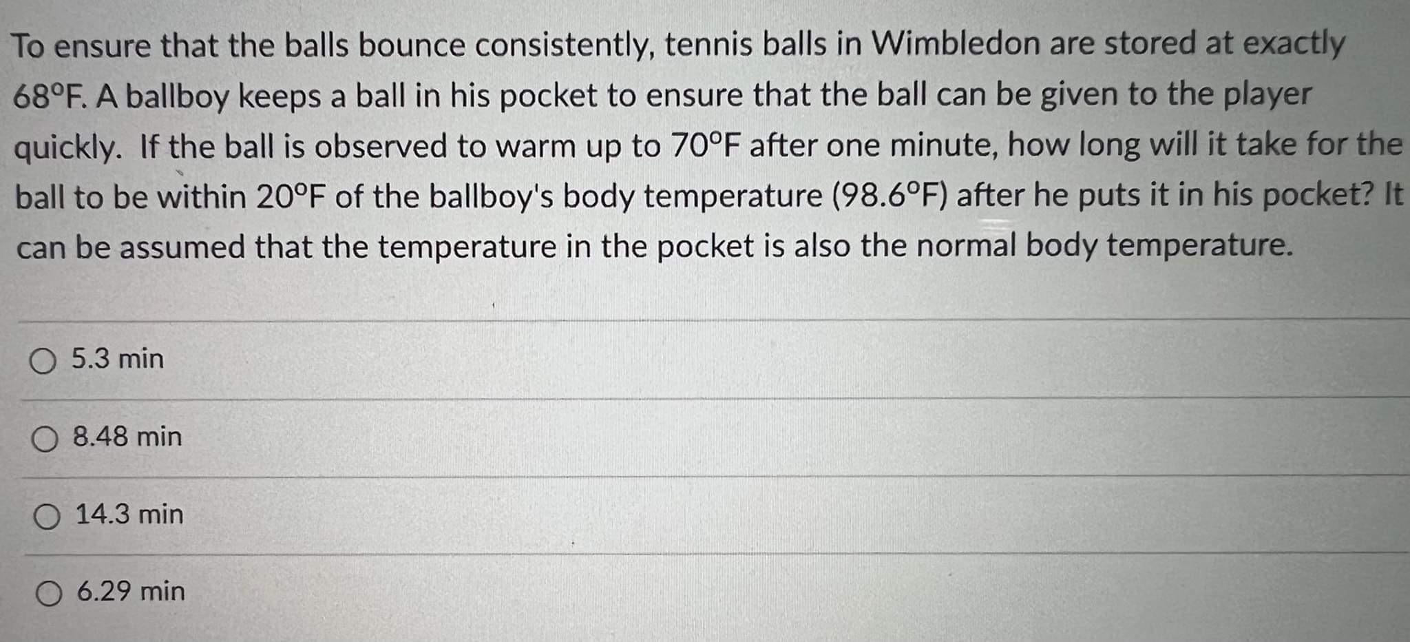 Solved To ensure that the balls bounce consistently, tennis | Chegg.com