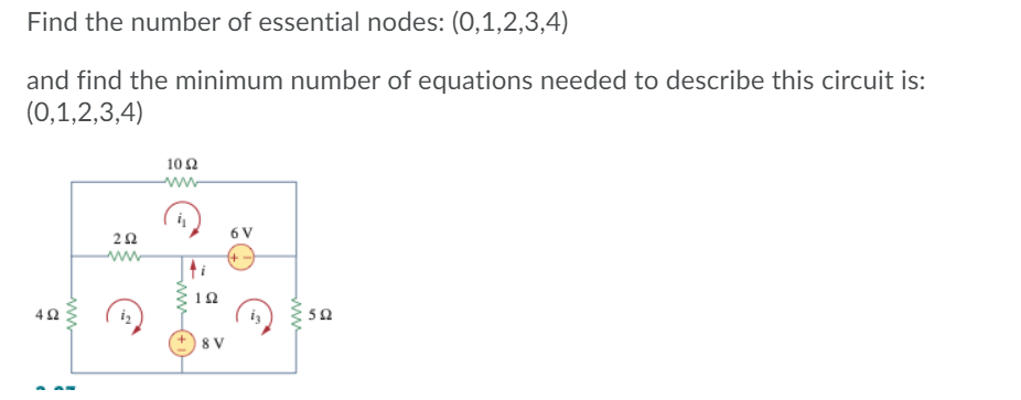 Solved Find the number of essential nodes: (0,1,2,3,4) and | Chegg.com