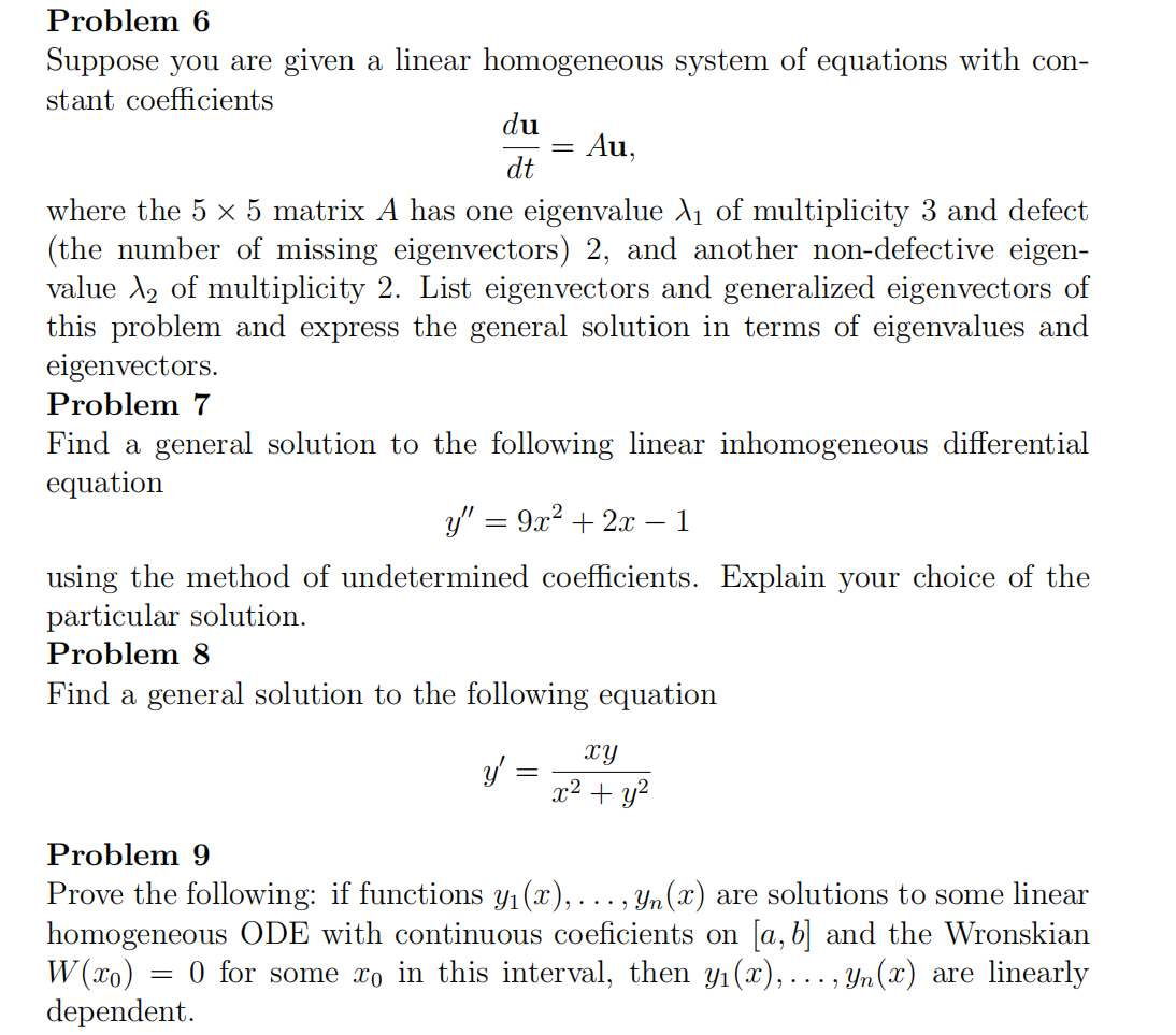 Solved Find Green's function for the following IVP involving | Chegg.com