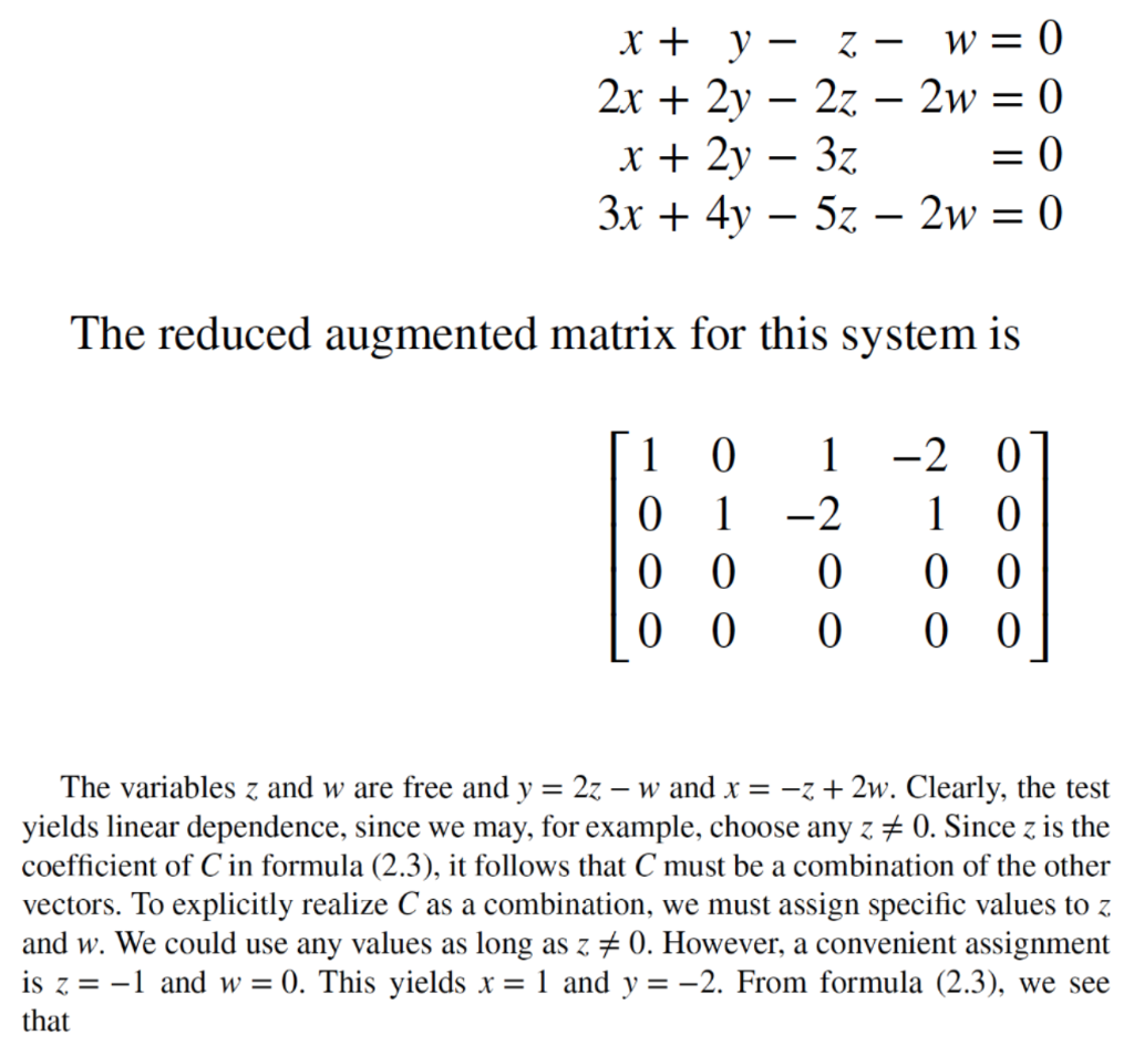 Solved 2.3 For each of the following matrices A, determine | Chegg.com