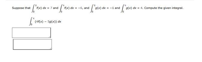 Solved Suppose that f(x) dx = 7 and f(x) dx = -6, and • ſ*x) | Chegg.com