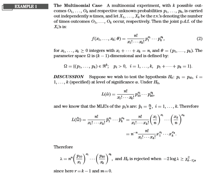Solved Multinomial Distribution with parameters “n" and pA , | Chegg.com