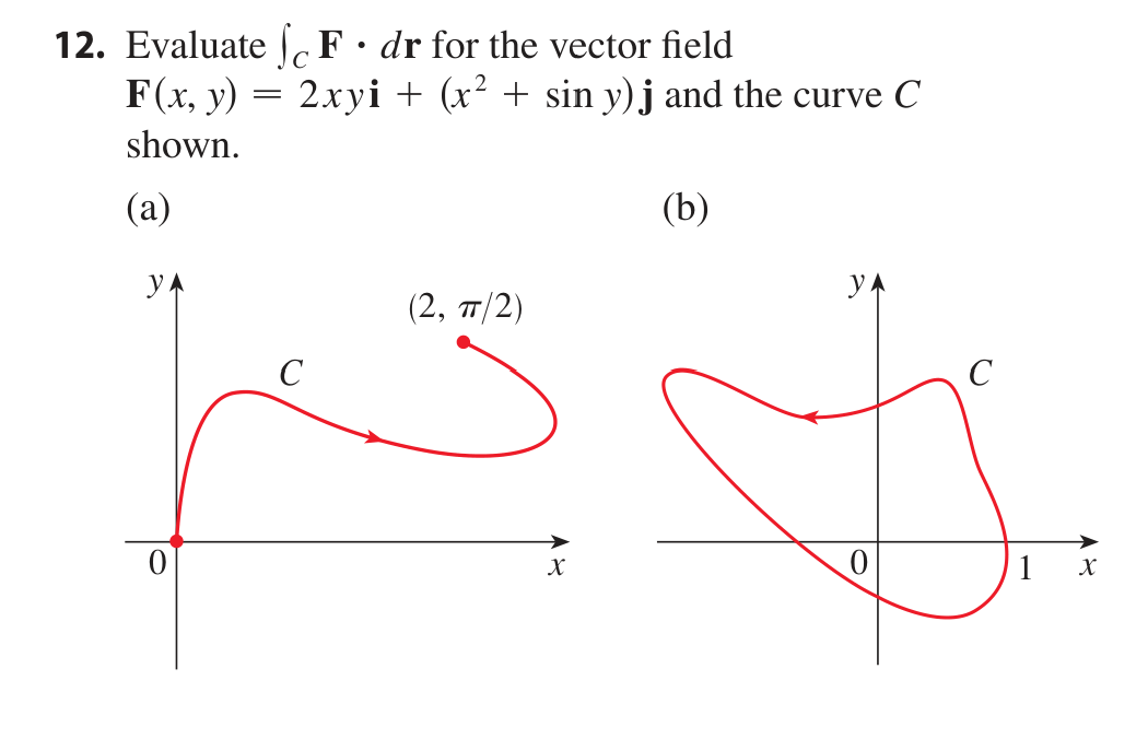 Solved by an EXPERT Evaluate ∫C﻿F*dr ﻿for the vector | Chegg.com