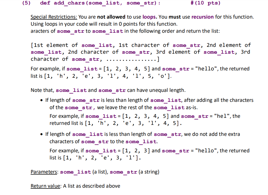 Solved (1) shift_elems () # you have to determine the | Chegg.com