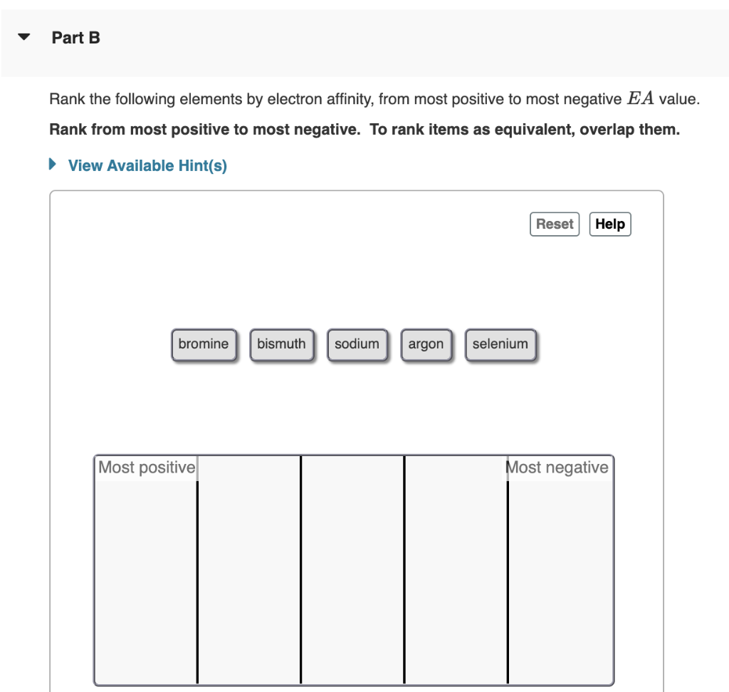 Solved Use electronegativity values to identify elements | Chegg.com