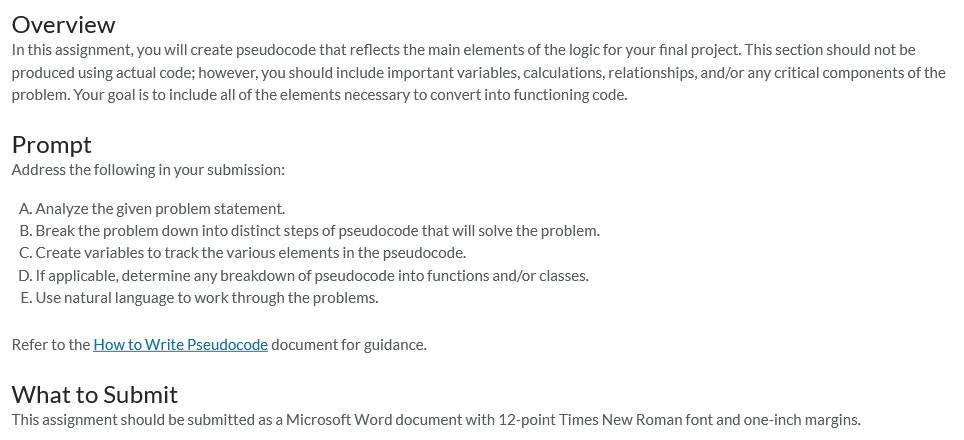 Solved In This Assignment You Will Create 