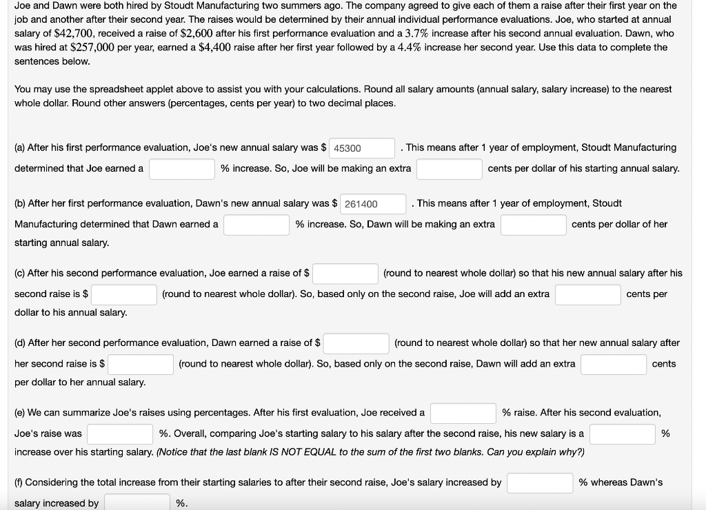 Joe and Dawn were both hired by Stoudt Manufacturing | Chegg.com