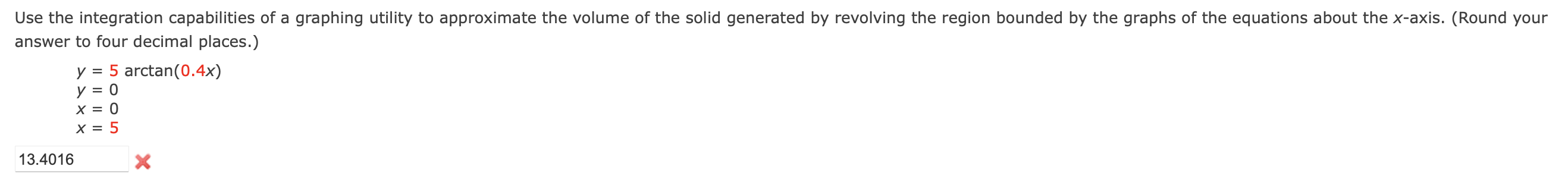 Solved Use the integration capabilities of a graphing | Chegg.com