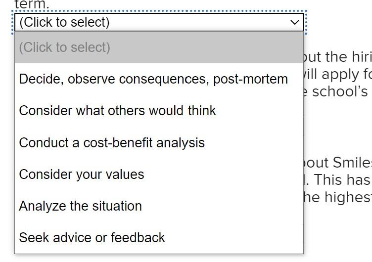 There is no one "right" way to solve problems. | Chegg.com