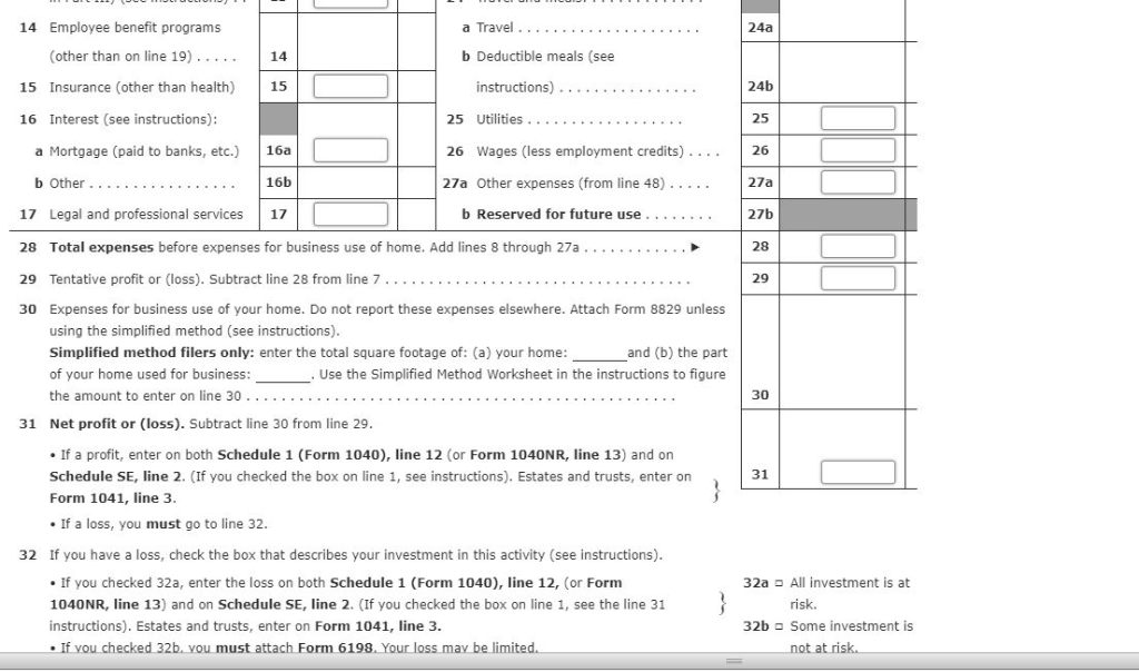 Comprehensive Problem 2 - Part 2: Schedule C, | Chegg.com