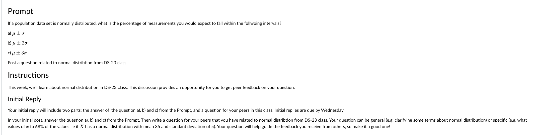 Solved Prompt If a population data set is normally | Chegg.com