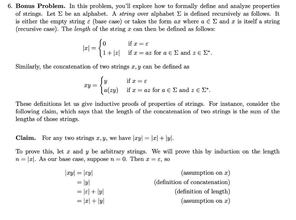 Solved Bonus Problem. In this problem, you'll explore how to | Chegg.com