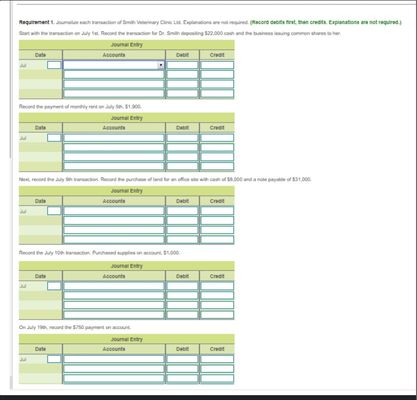 Solved Answer requirement 1, 2, and 3 | Chegg.com