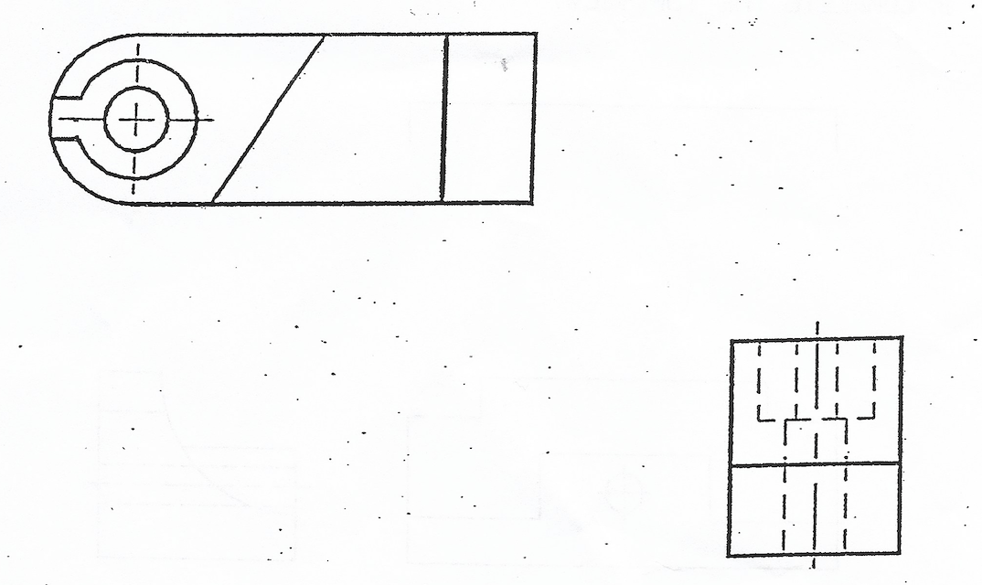Solved Complete the missing view of following THREE | Chegg.com