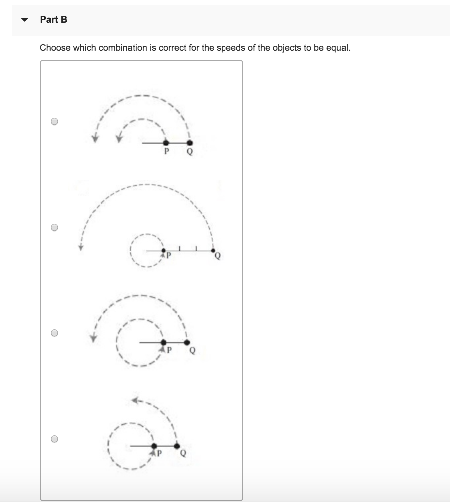 Solved Two point-like objects P and Q are undergoing | Chegg.com