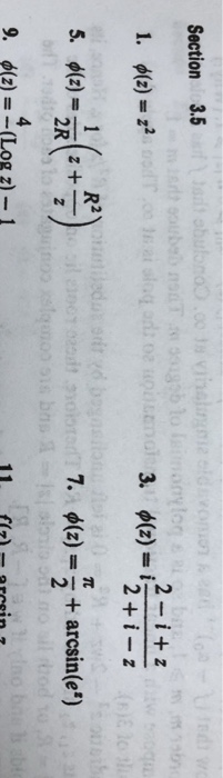 Solved Intro to Complex Variables: please do not answer | Chegg.com
