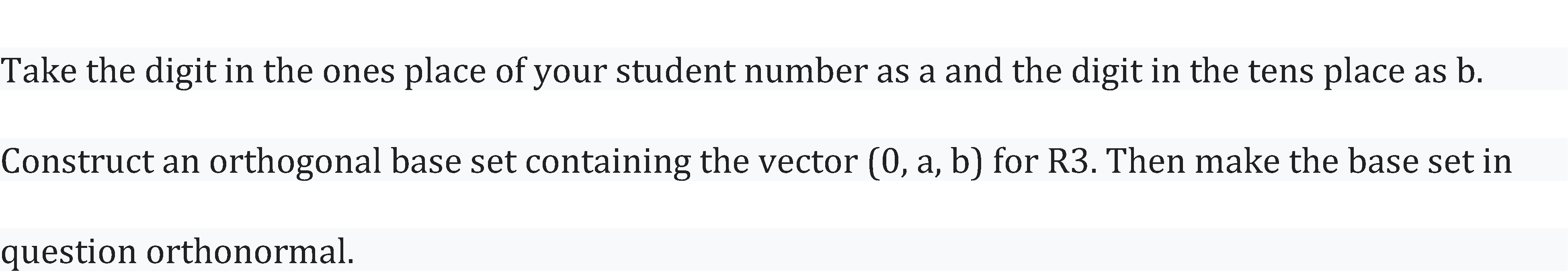 Solved Take the digit in the ones place of your student | Chegg.com