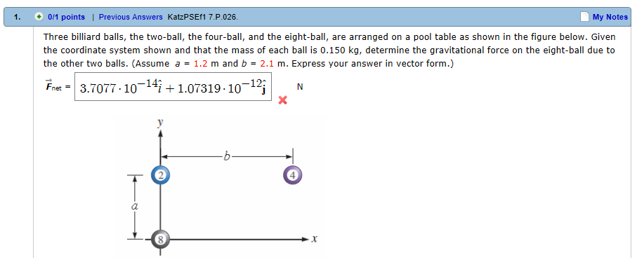 Solved Three billiard balls, the two-ball, the four-ball, | Chegg.com
