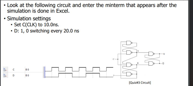Solved • Look at the following circuit and enter the minterm | Chegg.com