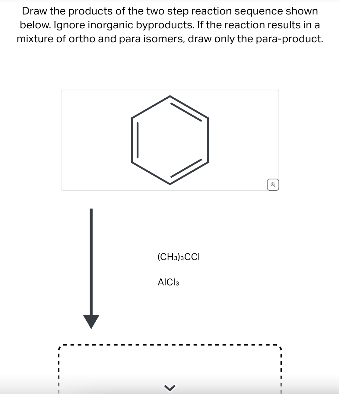 Solved Draw the products of the two step reaction sequence | Chegg.com