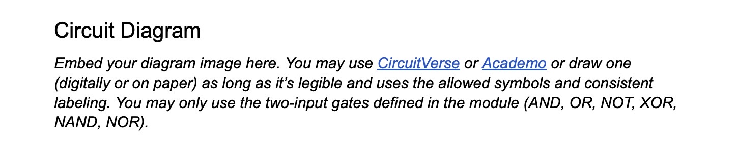 Solved Emulate a circuit that takes in 3 inputs (A,B,C) and | Chegg.com