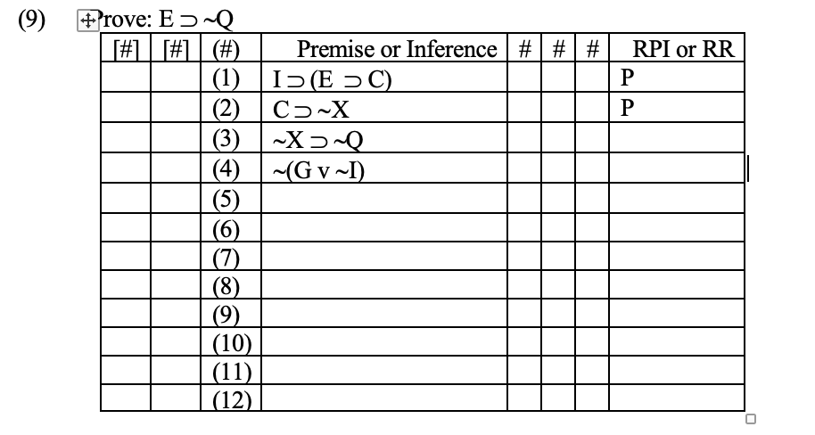 Rules of Replacement (RR): Material Implication | Chegg.com