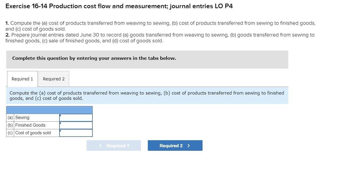 Solved Required information Use the following information | Chegg.com