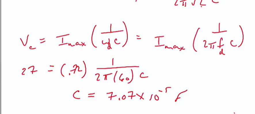 Solved This was the final set-up to find the capacitance | Chegg.com