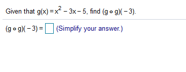 Solved Let f(x) = 4x - 1 and g(x)=x2 - 4. Find (fog)(0) Then | Chegg.com